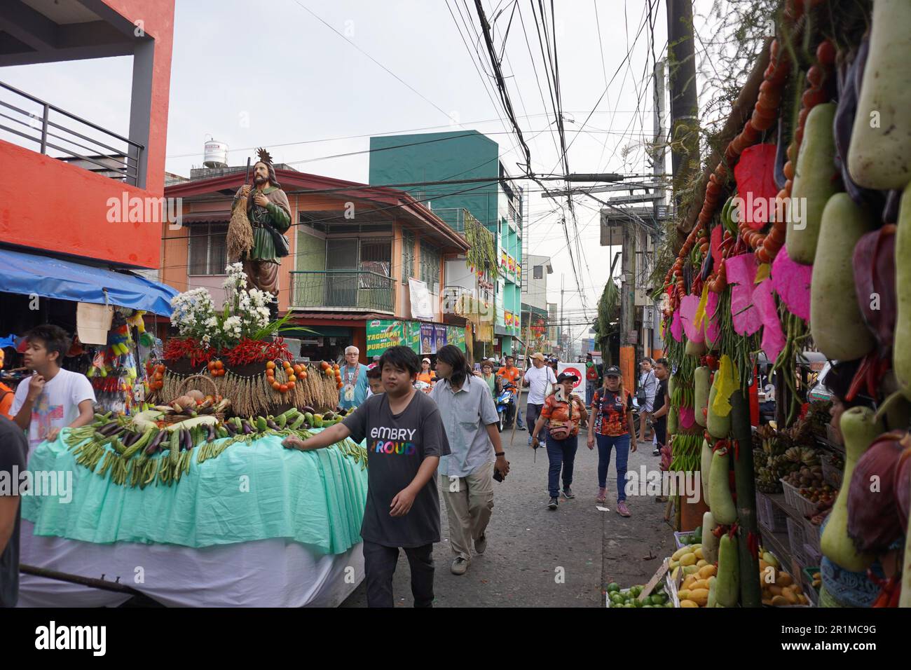 Lucban, Philippines. 15th May, 2023. Pahiyas Festival is the most ...