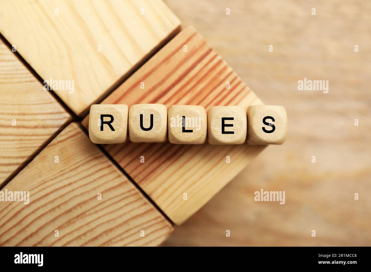 Word guide made blocks hi-res stock photography and images - Alamy