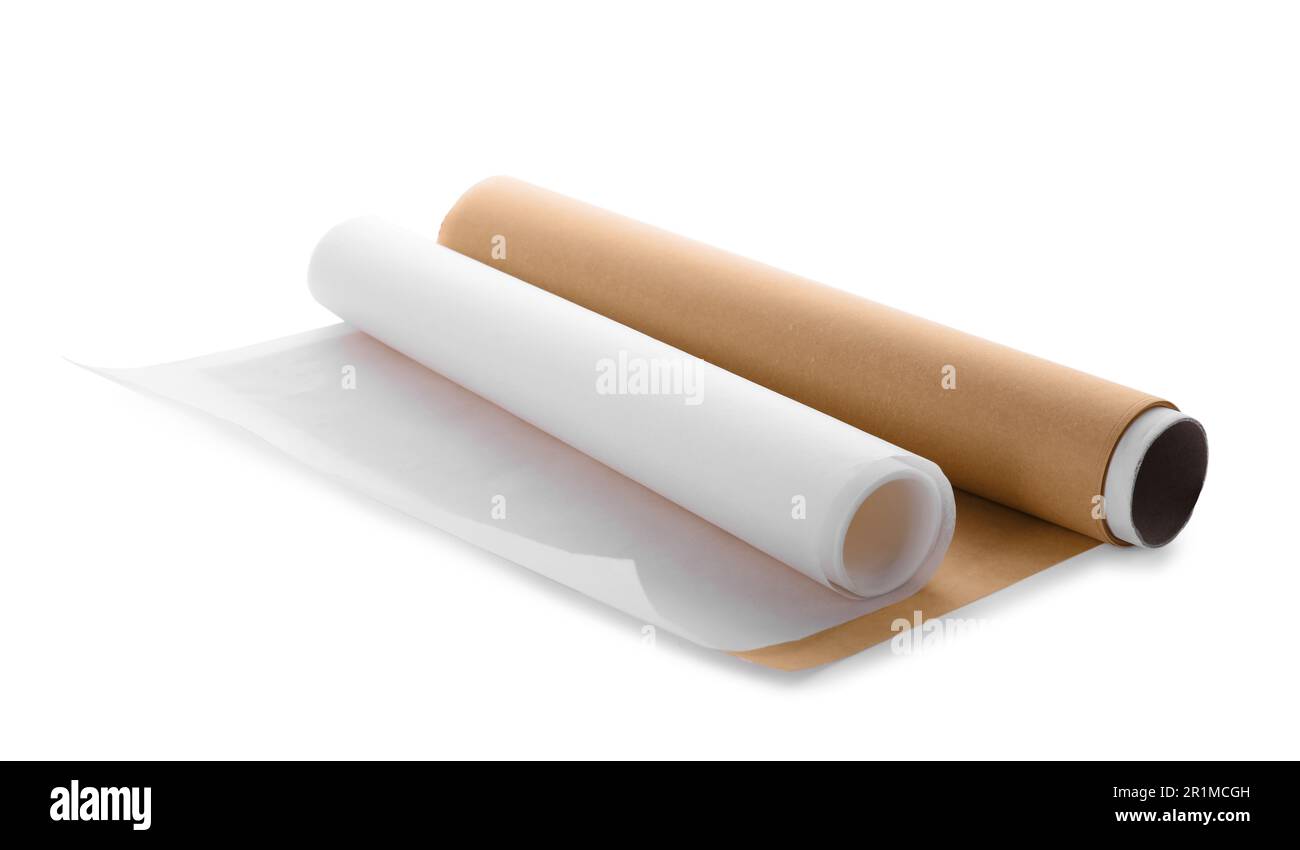 Vintage paper rolls blank hi-res stock photography and images - Alamy