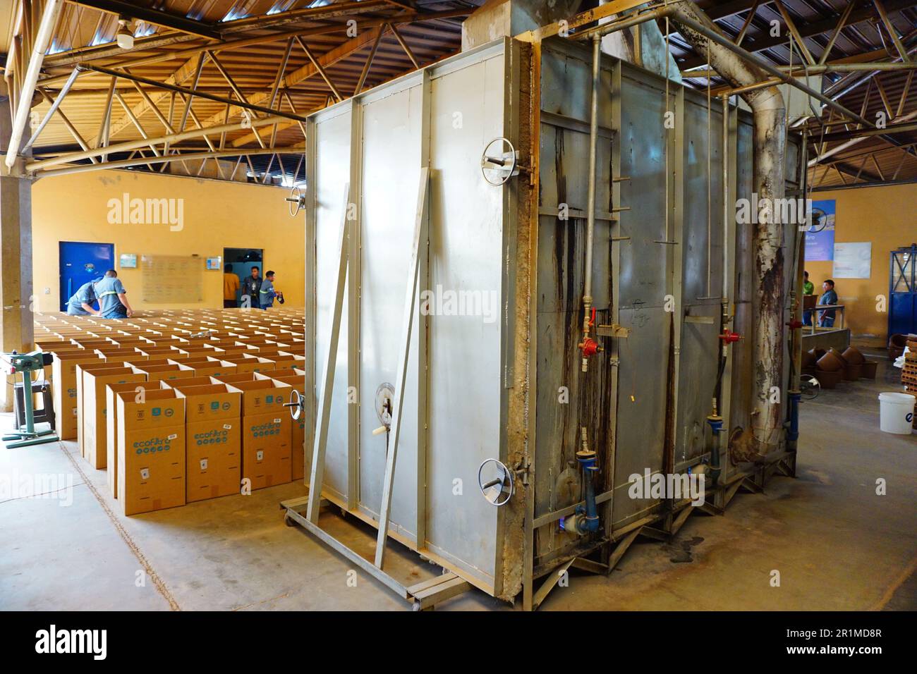 Inside Ecofiltro factory where water filtering units are manufactured ...