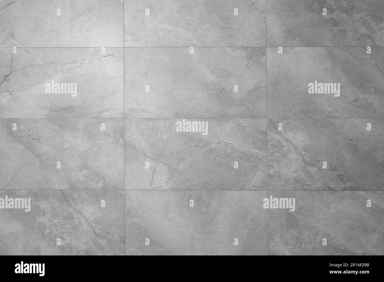 Beautiful light grey tiled wall as background, closeup Stock Photo - Alamy