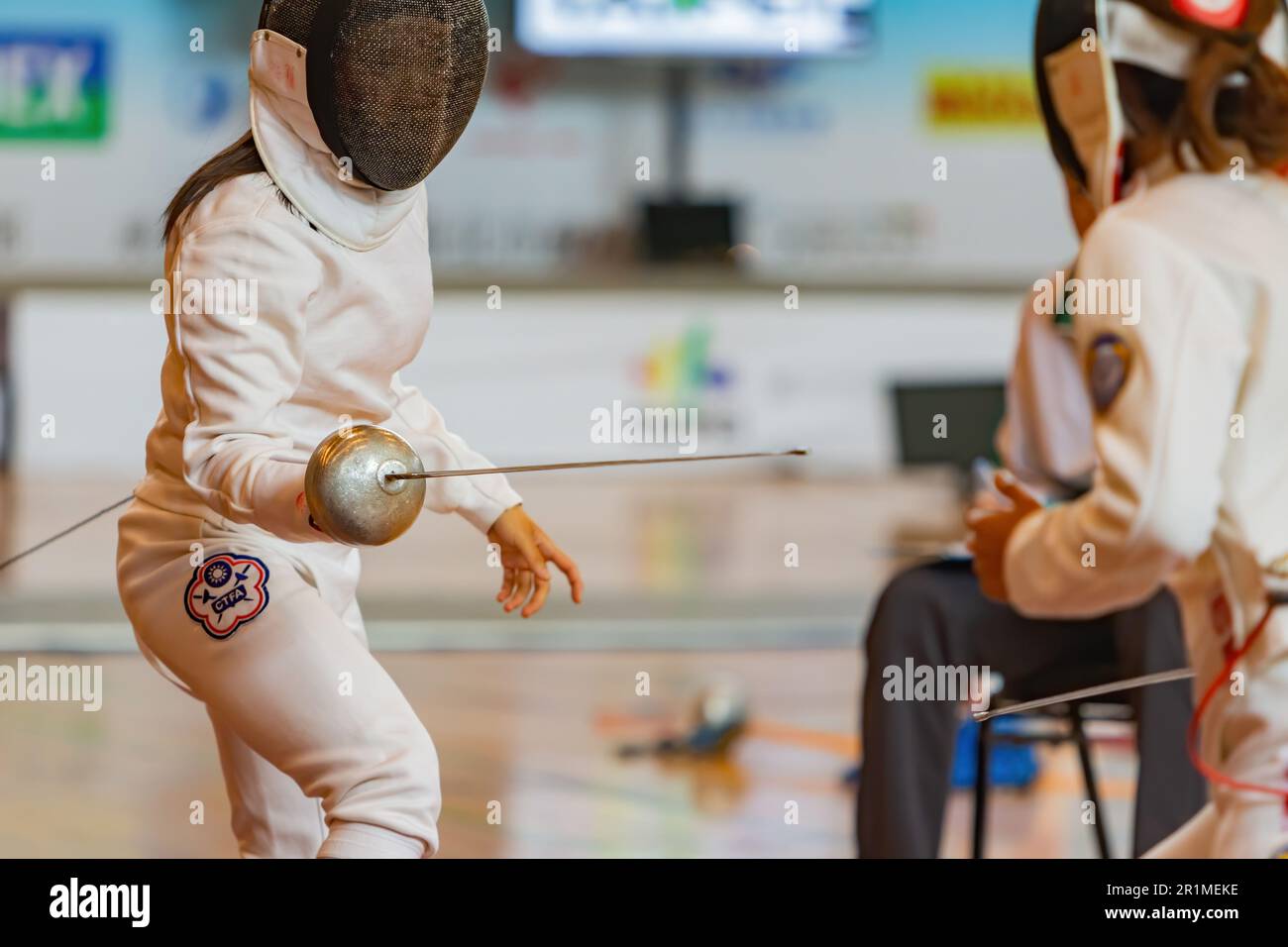 Fencing competition hi-res stock photography and images - Alamy