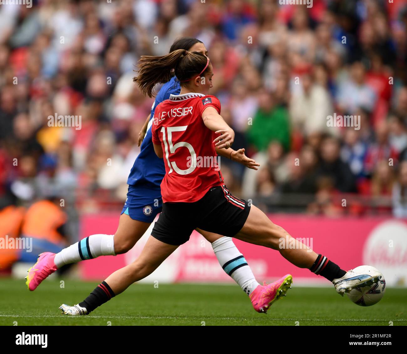 London, UK. 14th May, 2023. Maya Le Tissier of Manchester United ...