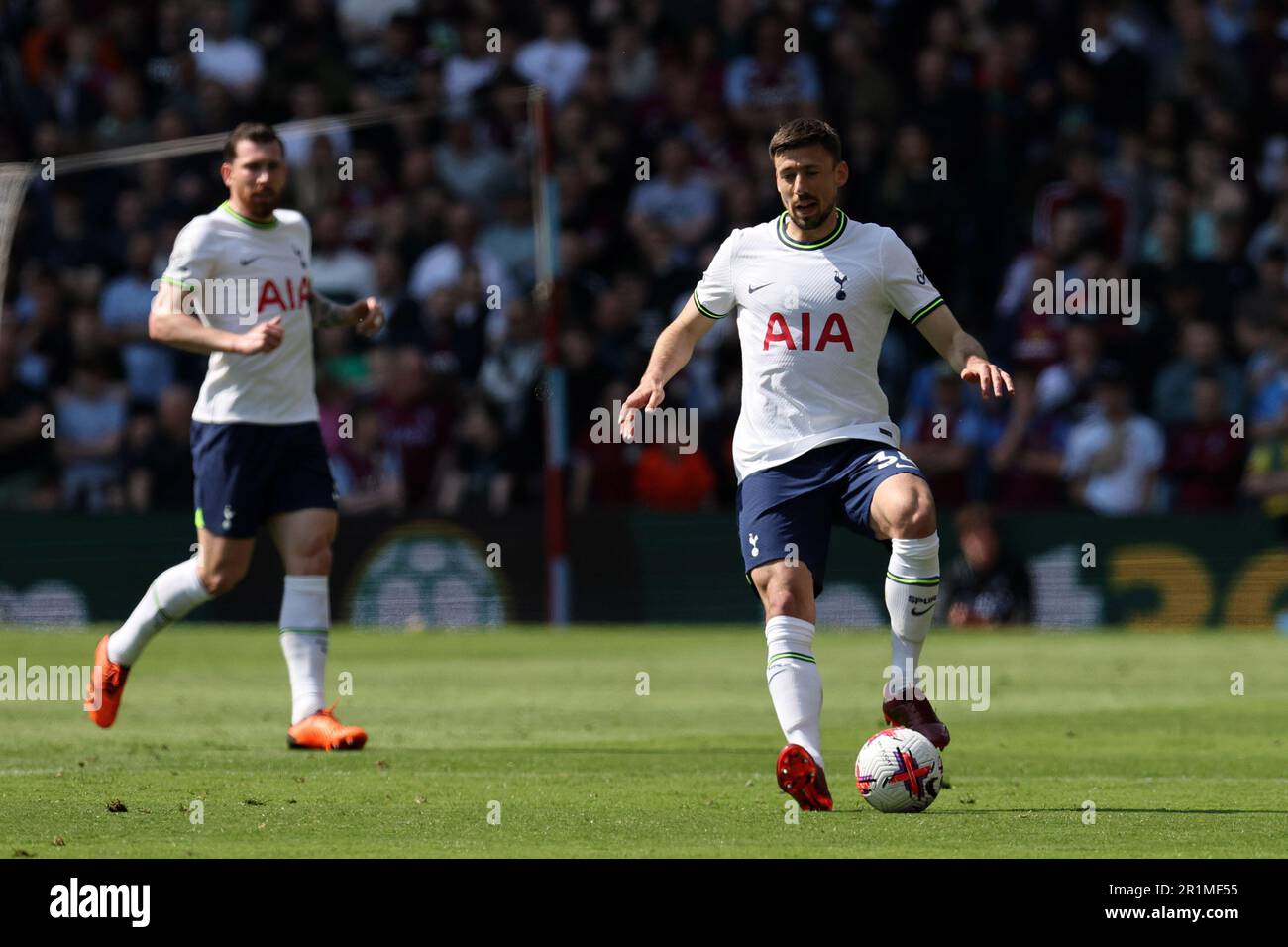 Birmingham, UK. 13th May, 2023. Clement Lenglet of Tottenham Hotspur in ...