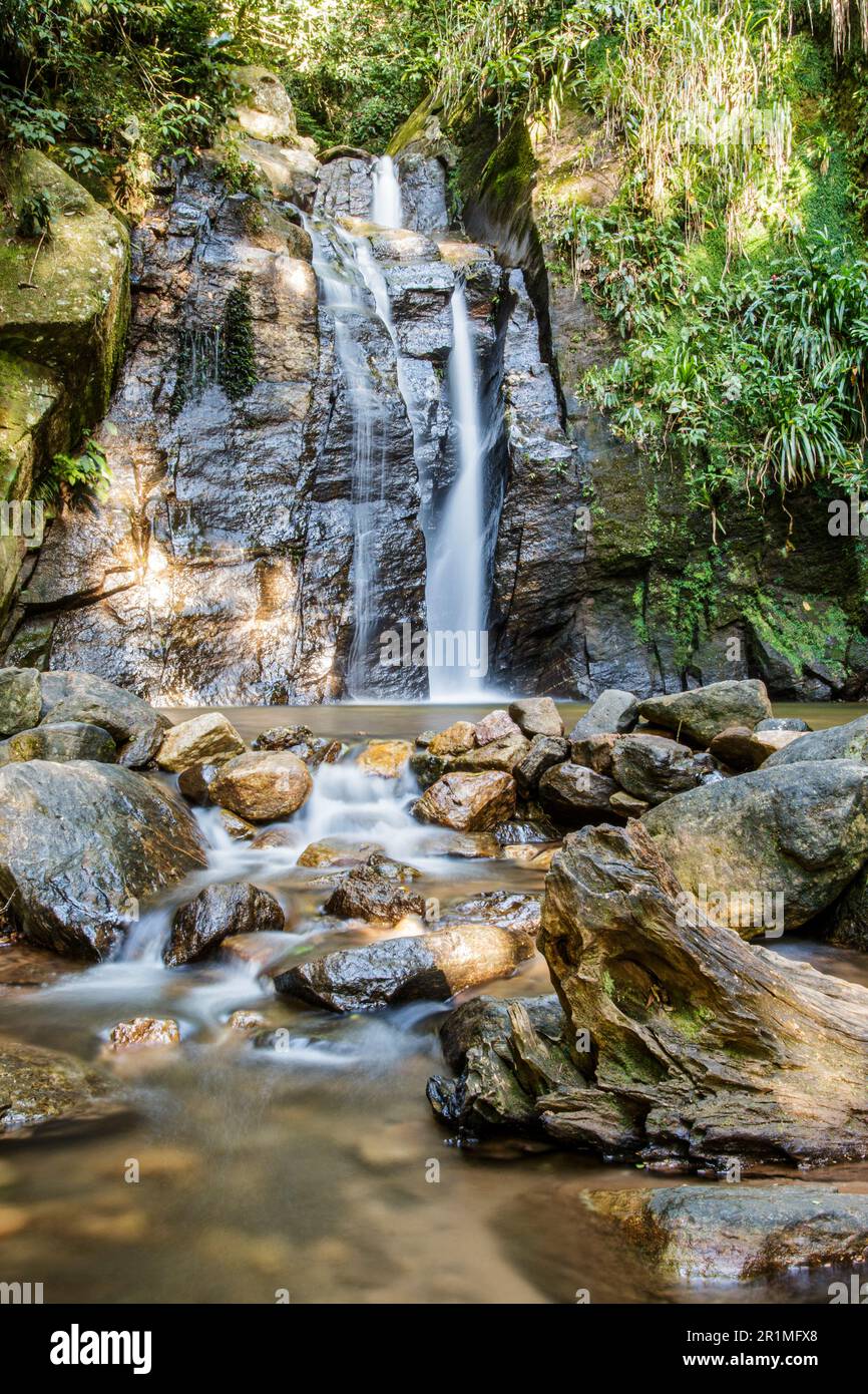 Shower Waterfall in Horto of Rio de Janeiro, Brazil Stock Photo - Alamy