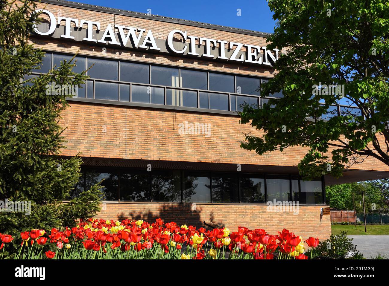 Ottawa, Canada - May 14, 2023: The home of the Ottawa Citizen, a ...