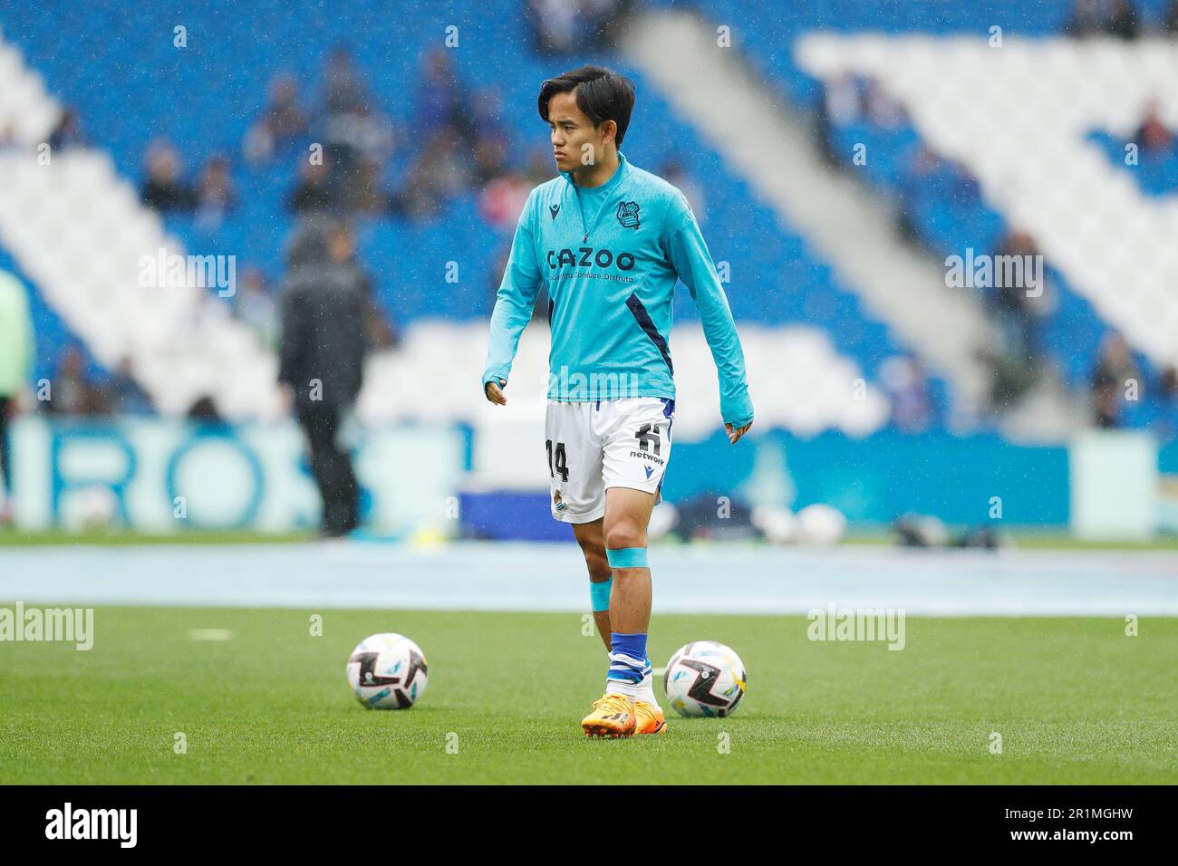 San Sebastian, Spain. 13th May, 2023. Takefusa Kubo (Sociedad) Football/Soccer : Spanish "La ...