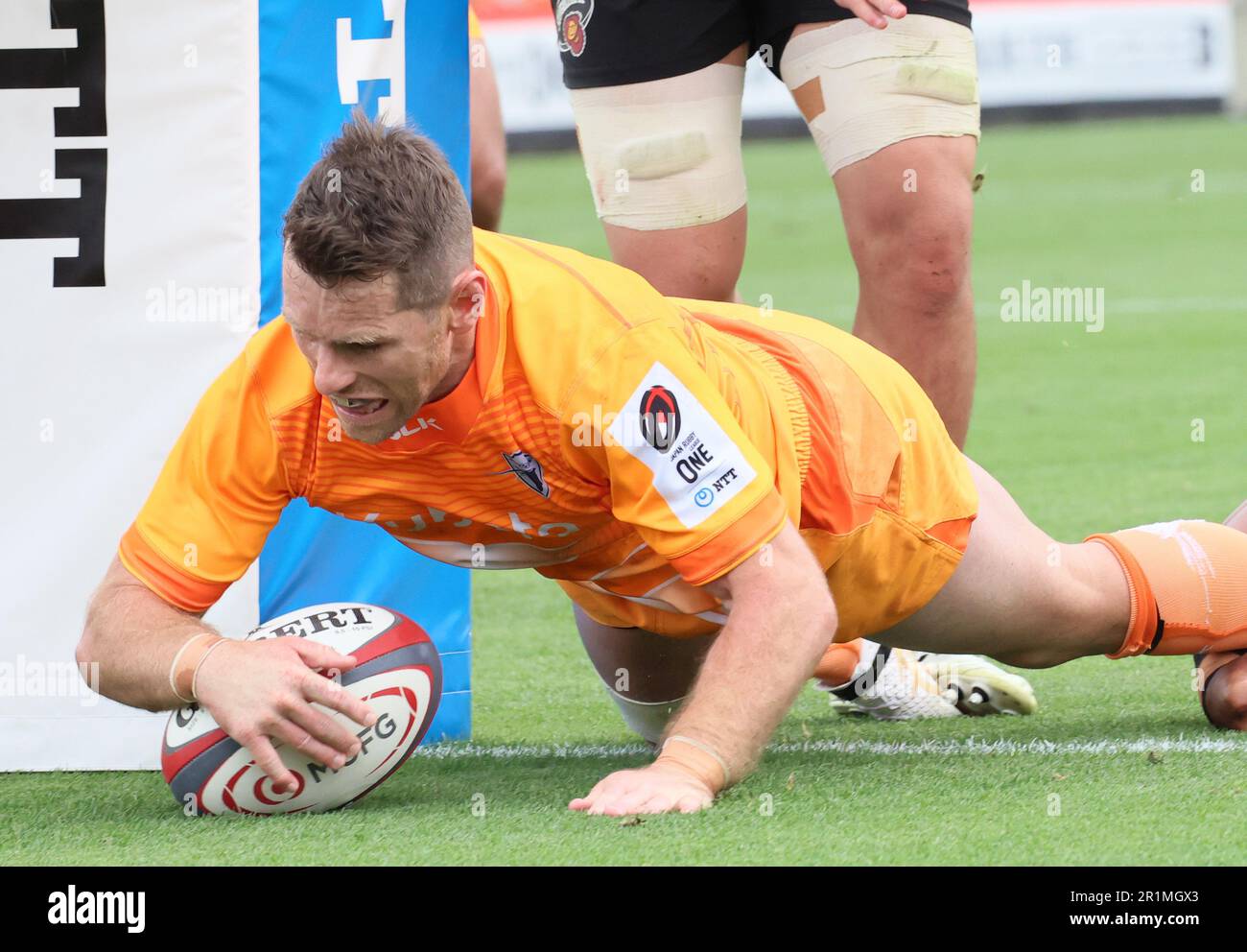 Tokyo, Japan. 14th May, 2023. Kubota Spears Funabashi Tokyo-bay fly ...