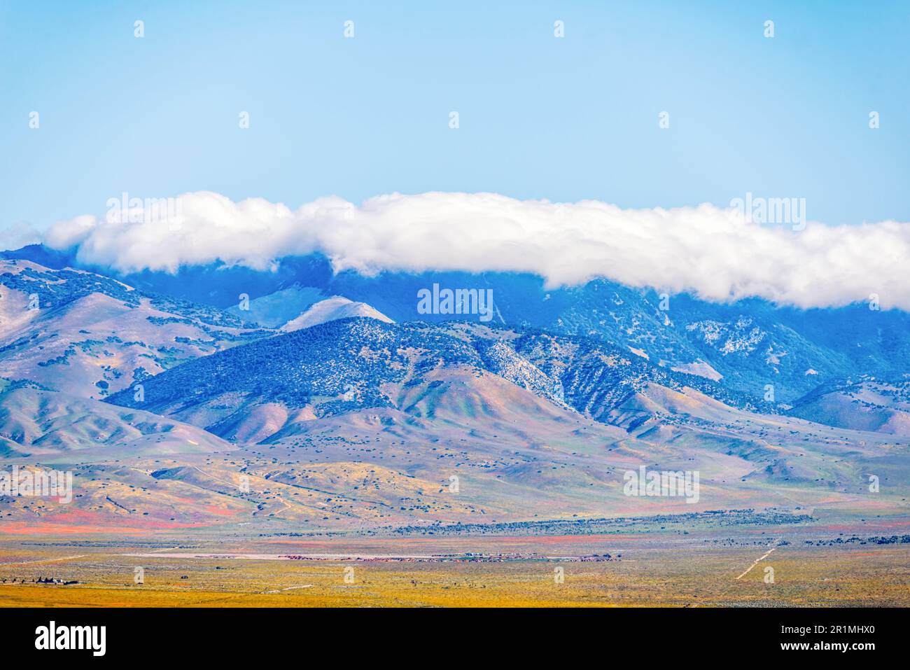 Scenic landscape in Lancaster, California Stock Photo - Alamy