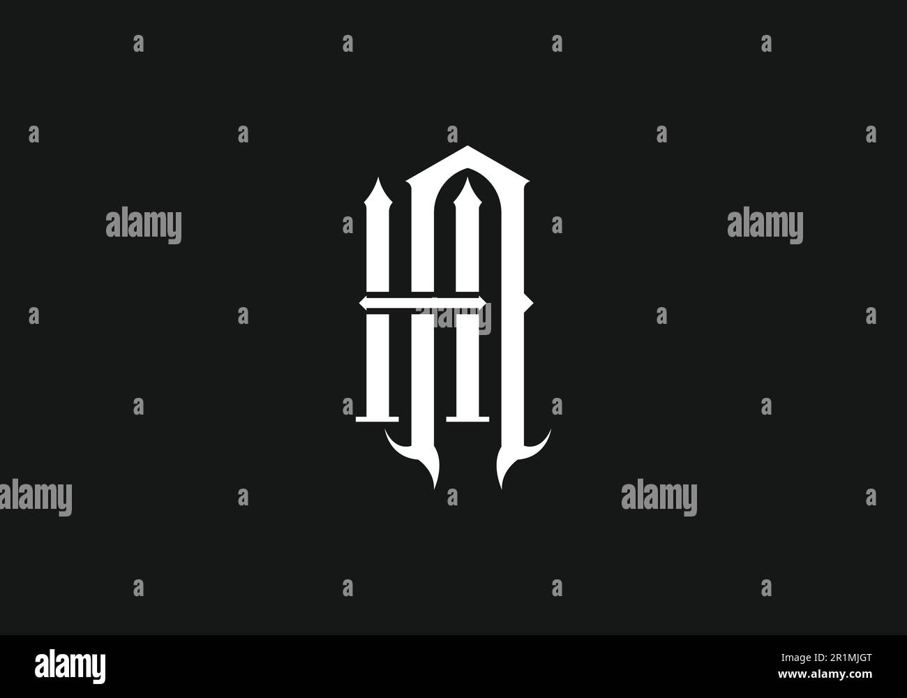 Vintage vector ornament template Stock Vector Images - Alamy