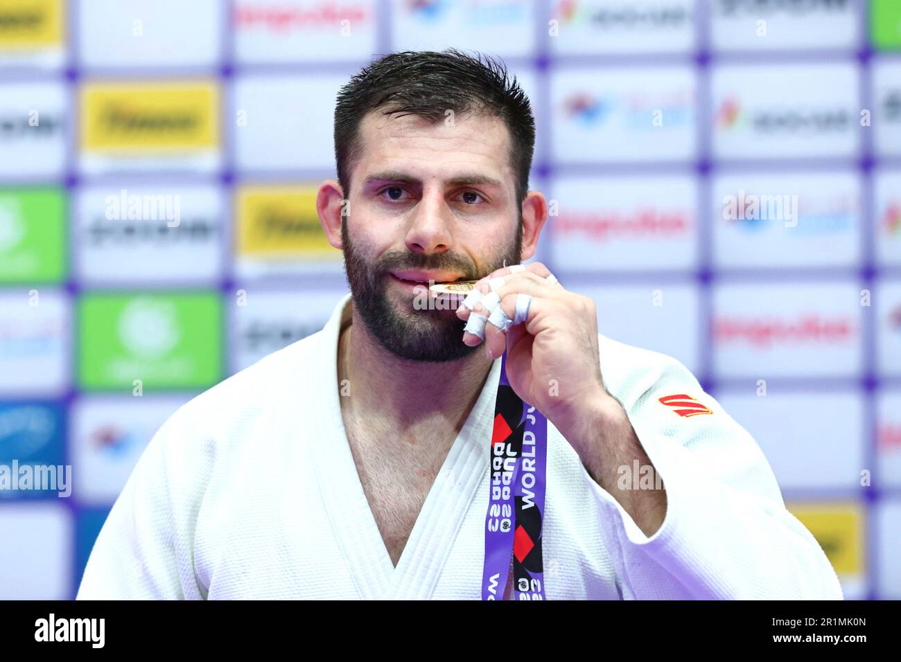 Ali Bin Hamad Al Attiyah Arena, Doha, Qatar. 12th May, 2023. Arman Adamian (AIN), MAY 12, 2023 ...