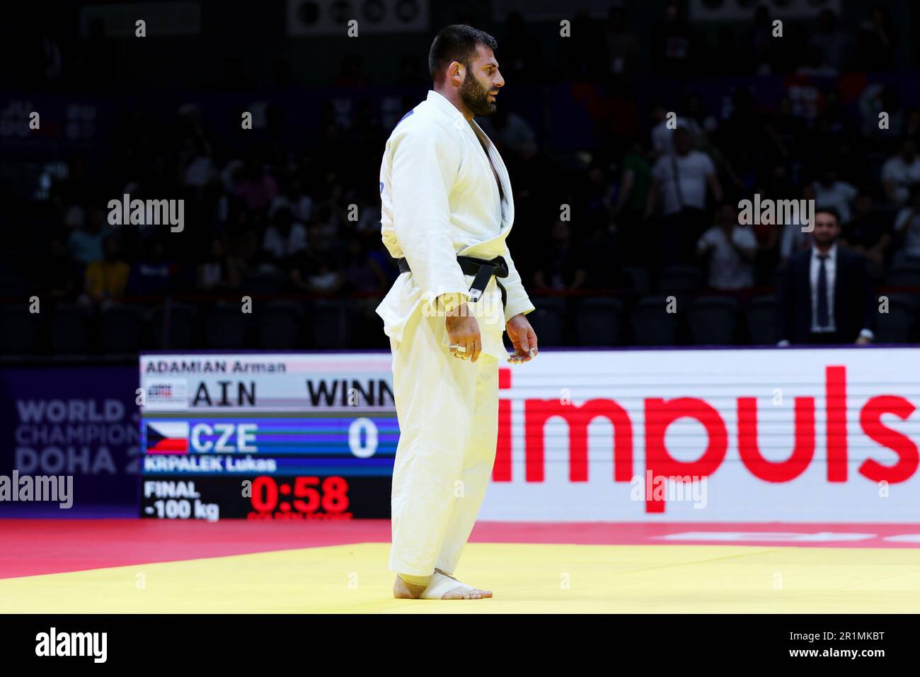 Ali Bin Hamad Al Attiyah Arena, Doha, Qatar. 12th May, 2023. Arman ...