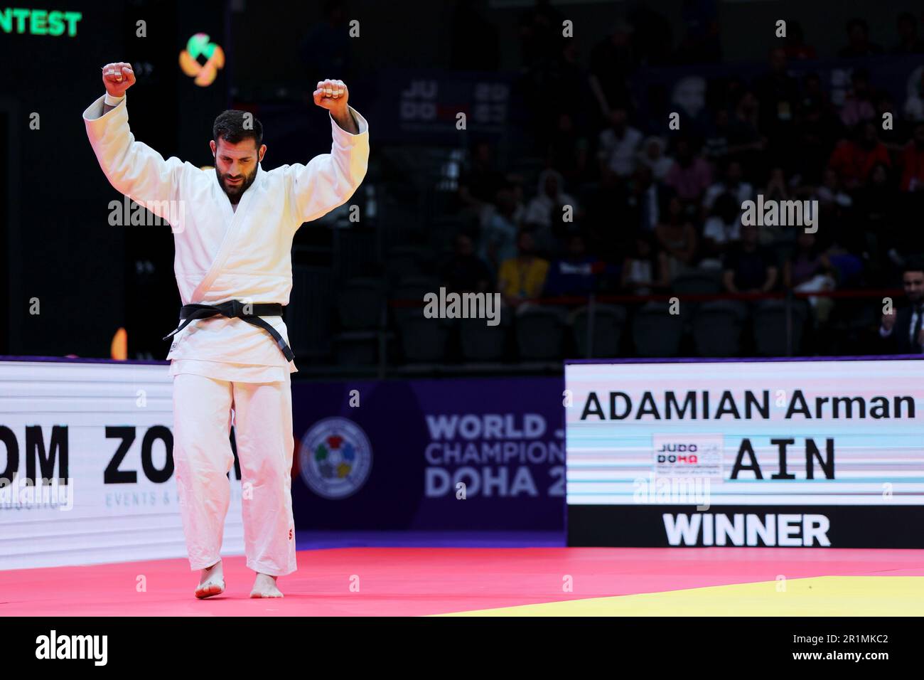 Ali Bin Hamad Al Attiyah Arena, Doha, Qatar. 12th May, 2023. Arman Adamian (AIN), MAY 12, 2023 ...