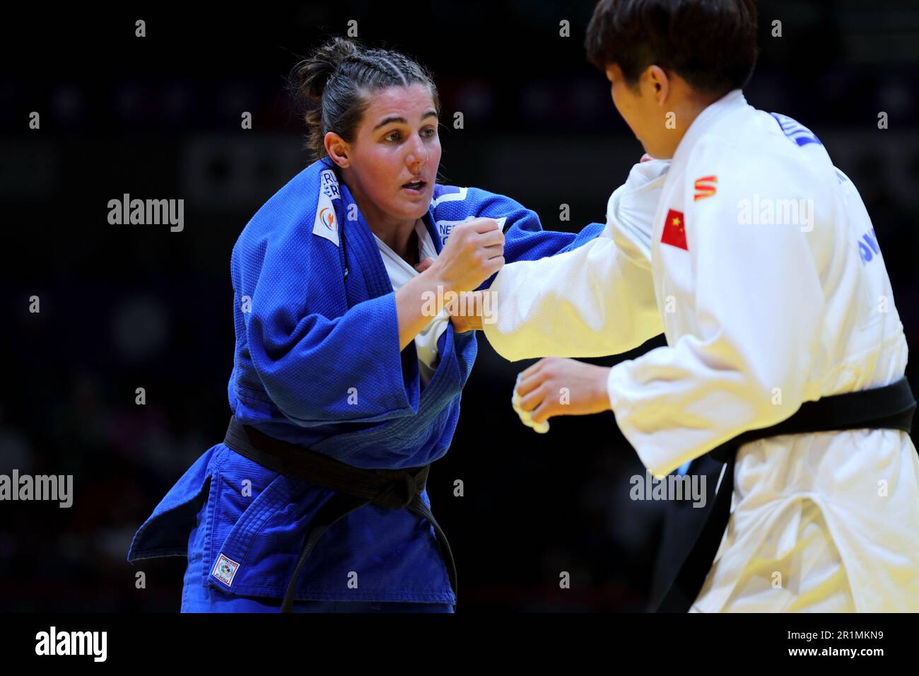 Ali Bin Hamad Al Attiyah Arena, Doha, Qatar. 12th May, 2023. (L-R) Guusje Steenhuis (NED ...