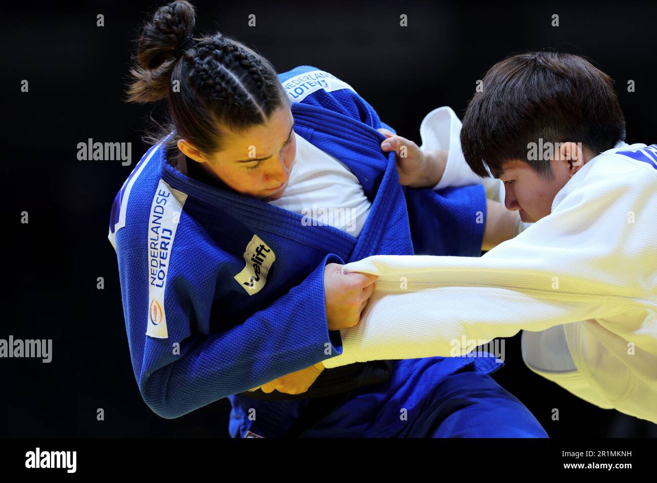 Ali Bin Hamad Al Attiyah Arena, Doha, Qatar. 12th May, 2023. (L-R) Guusje Steenhuis (NED ...