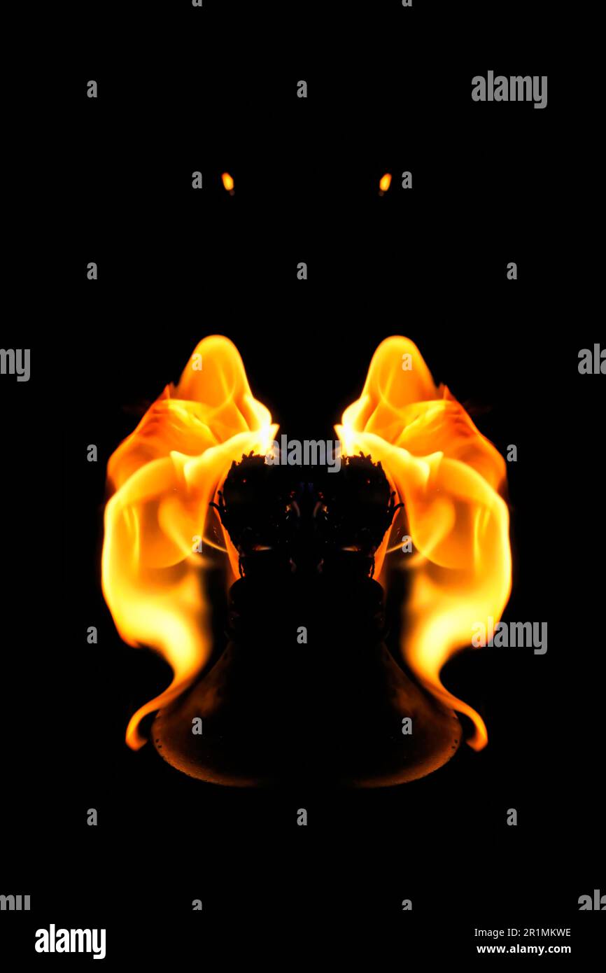 Artistic imagery of fire and flames beauty, and humanities perceptions ...