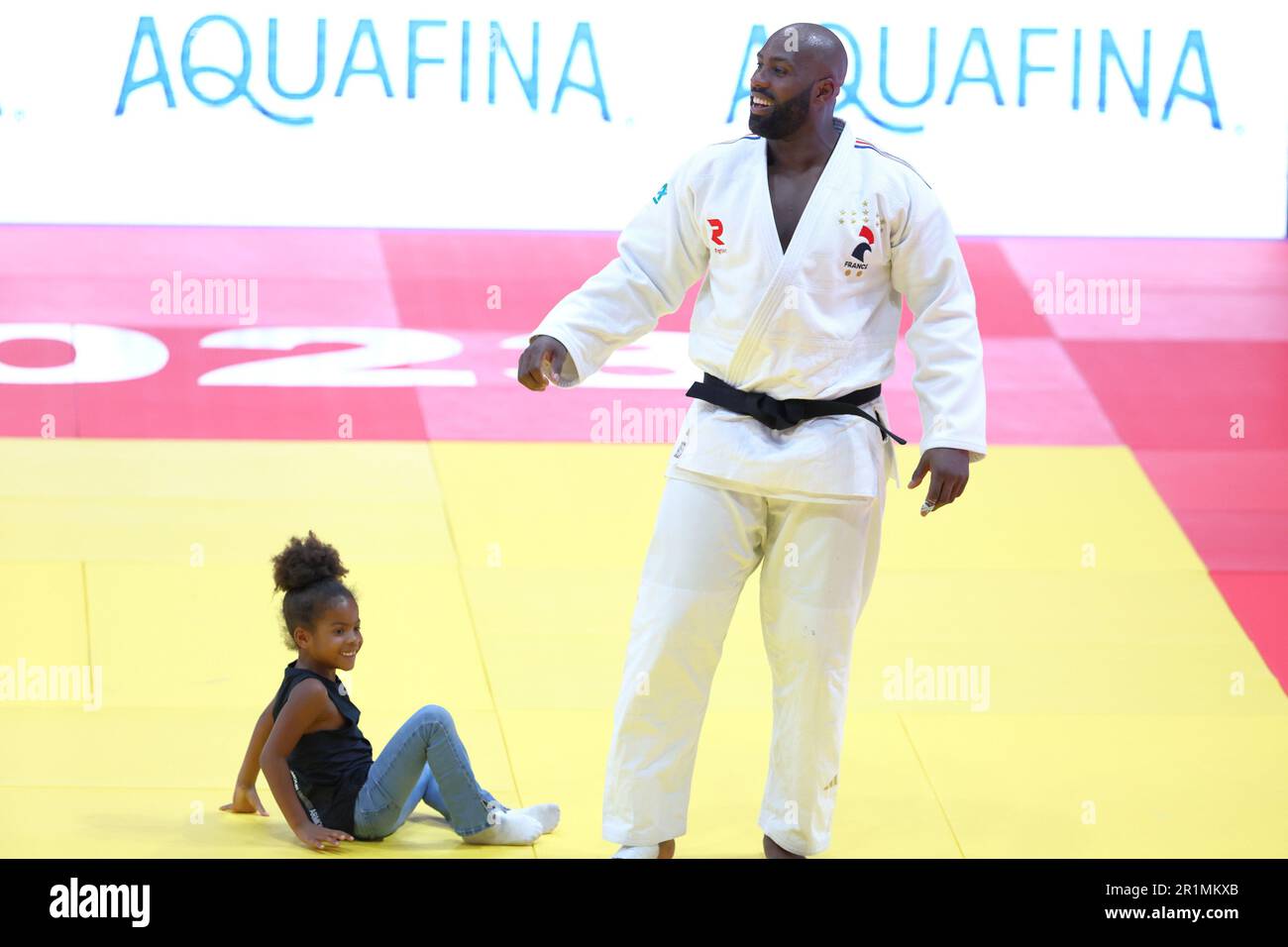Ali Bin Hamad Al Attiyah Arena, Doha, Qatar. 13th May, 2023. Teddy Riner (FRA), MAY 13, 2023 ...
