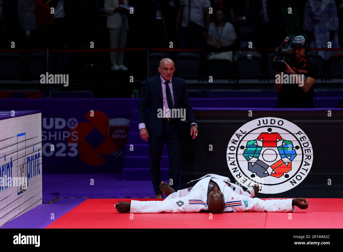 Ali Bin Hamad Al Attiyah Arena, Doha, Qatar. 13th May, 2023. Teddy Riner (FRA), MAY 13, 2023 ...