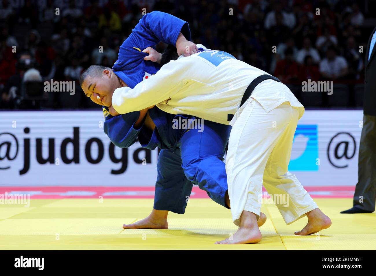 Ali Bin Hamad Al Attiyah Arena, Doha, Qatar. 13th May, 2023. (L-R ...