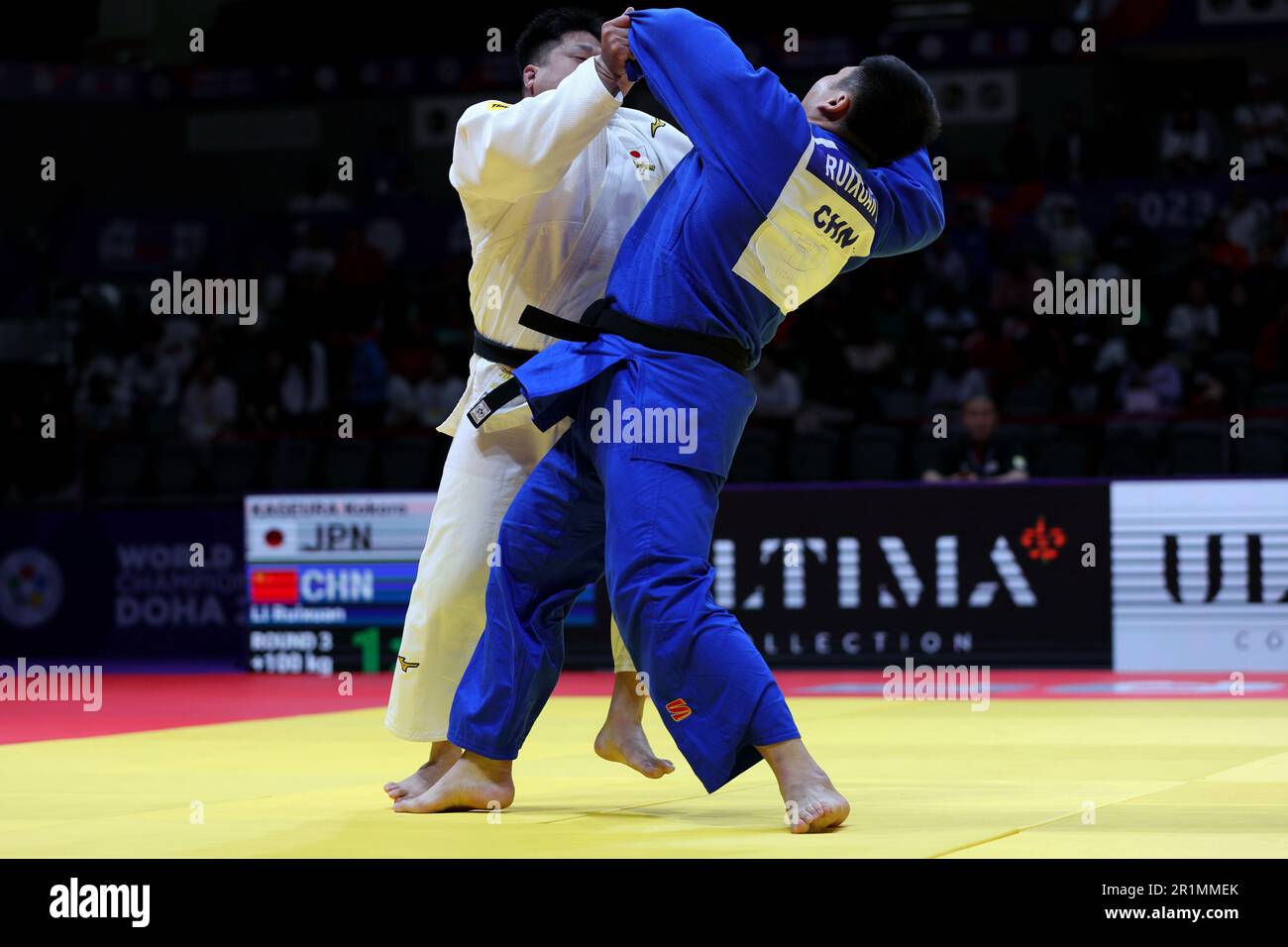 Ali Bin Hamad Al Attiyah Arena, Doha, Qatar. 13th May, 2023. (L-R ...