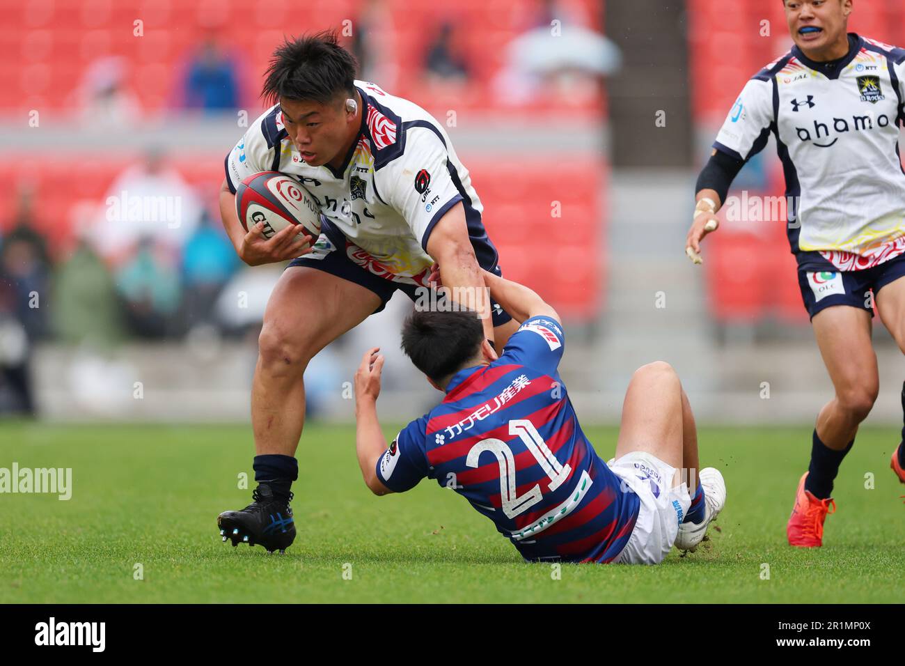 Hanazono Rugby Stadium, Osaka, Japan. 13th May, 2023. Syuhei Takeuchi ...