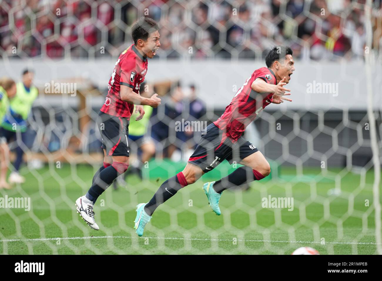Japan National Stadium, Tokyo, Japan. 14th May, 2023. (L-R) Yuta ...