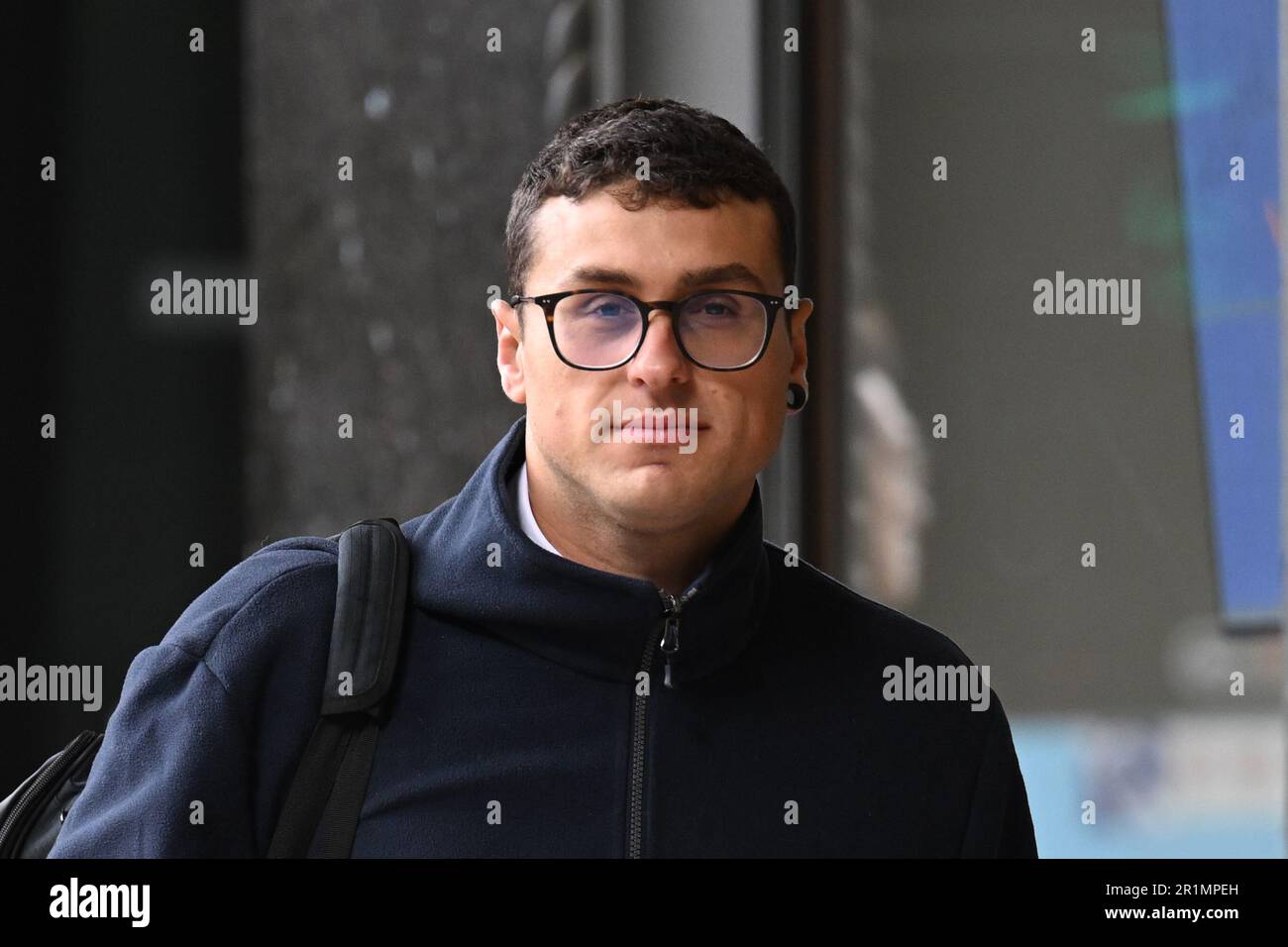 Former Bachelorette contestant Samuel Minkin arrives at the Downing ...