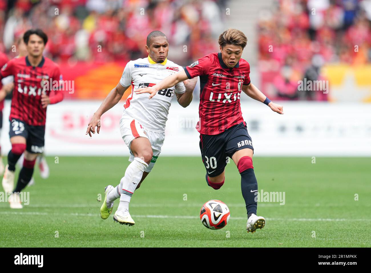 Japan National Stadium, Tokyo, Japan. 14th May, 2023. (L-R) Mateus ...