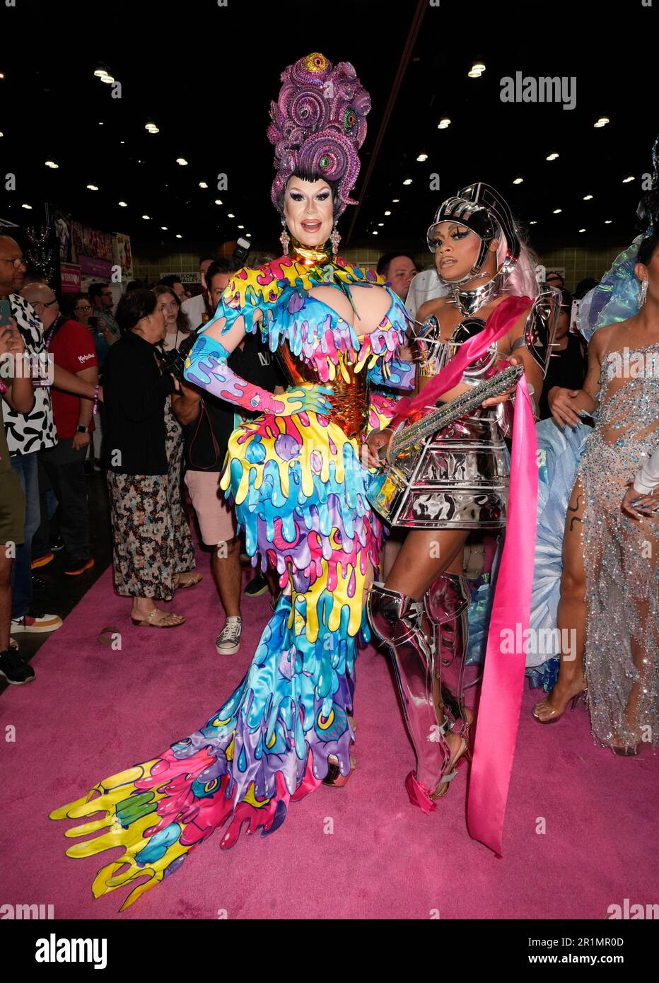 Los Angeles, CA USA 12 May 2023 Jimbo (L) during the 2023 Rupaul ...