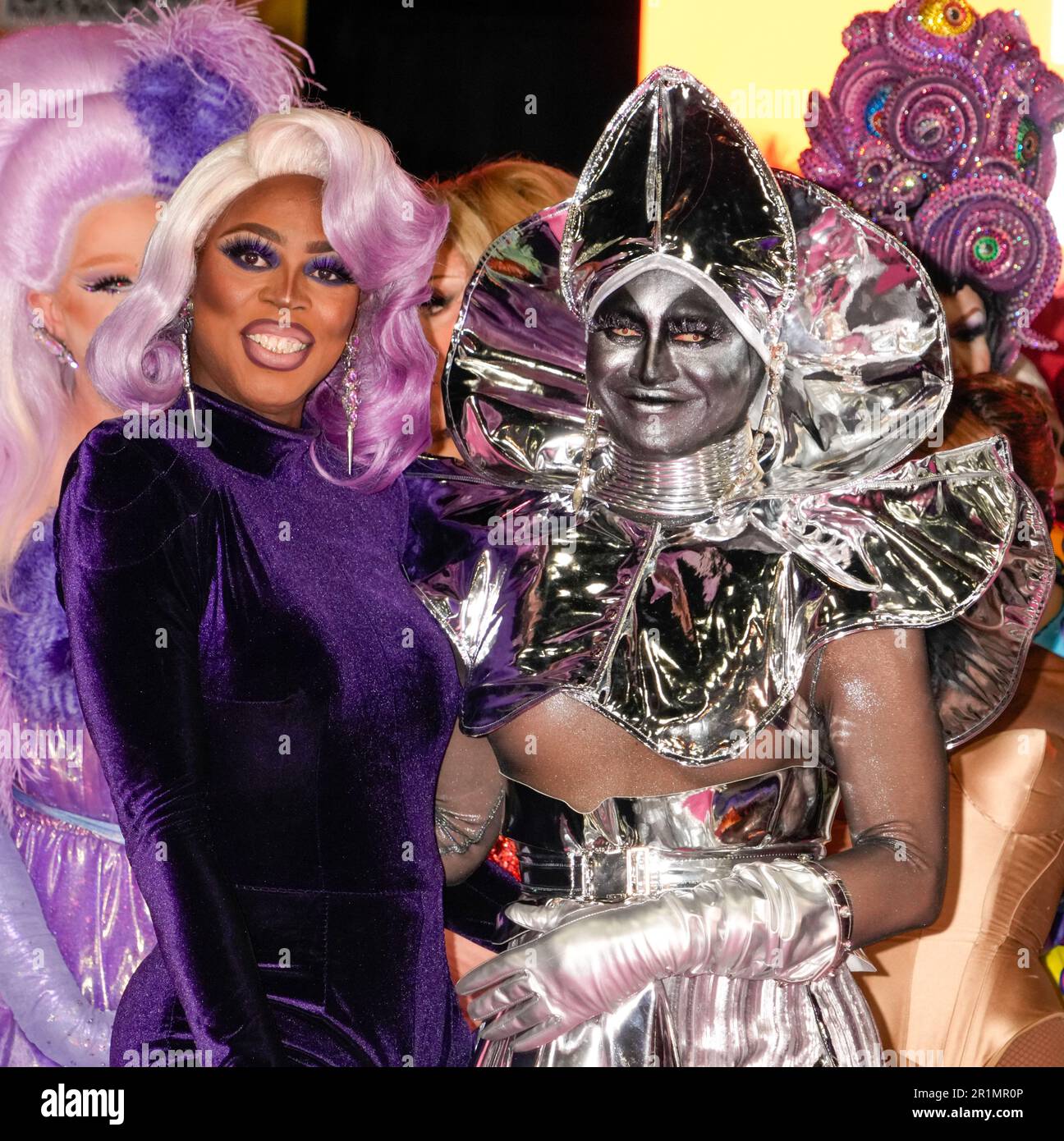 Los Angeles, CA, USA. 12th May, 2023. Ra'Jah O'Hara, Sasha Colby during ...