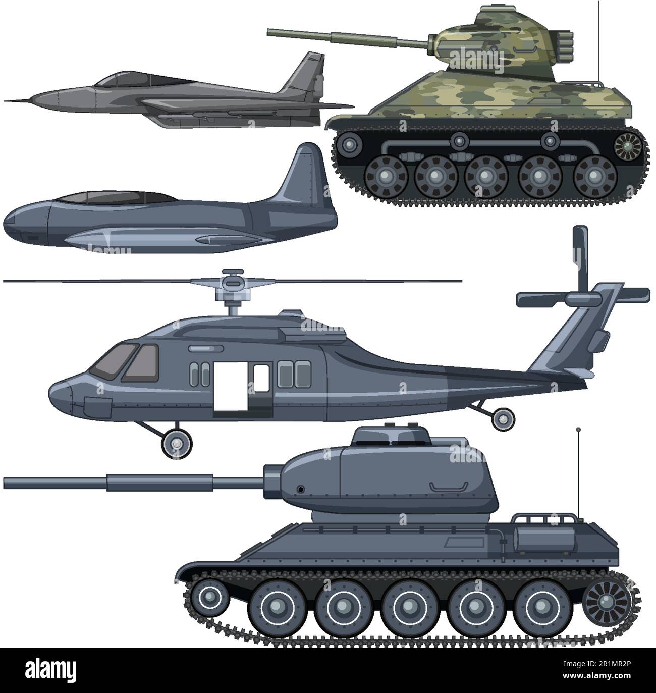 Set of military vehicles illustration Stock Vector Image & Art - Alamy