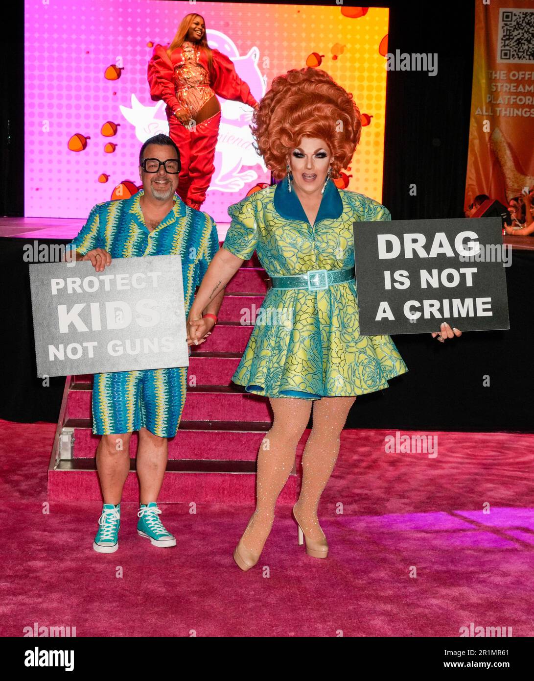 Los Angeles, CA, USA. 12th May, 2023. MRS Kasha Davis, MR Davis during ...