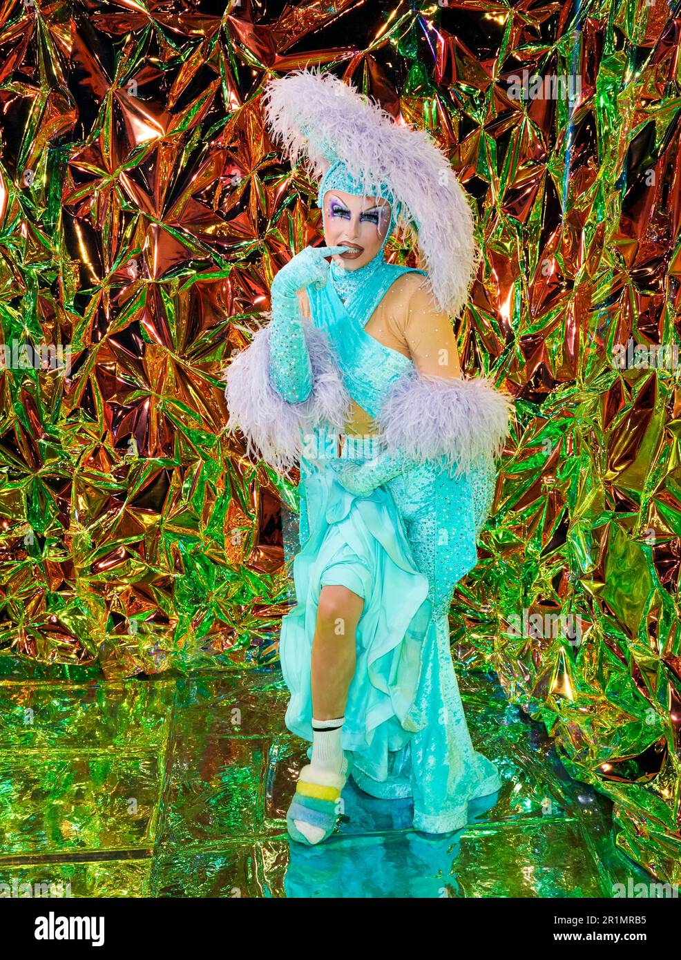 Los Angeles, CA USA 12 May 2023 Blu Hydrangea during the 2023 Rupaul ...