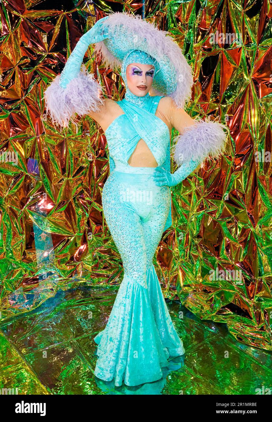 Los Angeles, CA USA 12 May 2023 Blu Hydrangea during the 2023 Rupaul ...