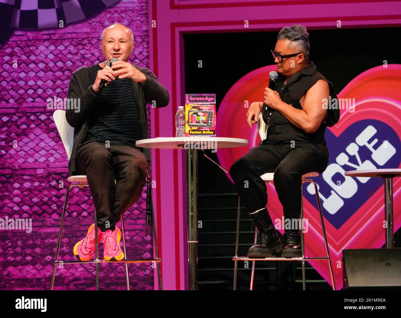 Los Angeles, CA, USA. 12th May, 2023. Fenton Bailey, Alec Mapa during ...