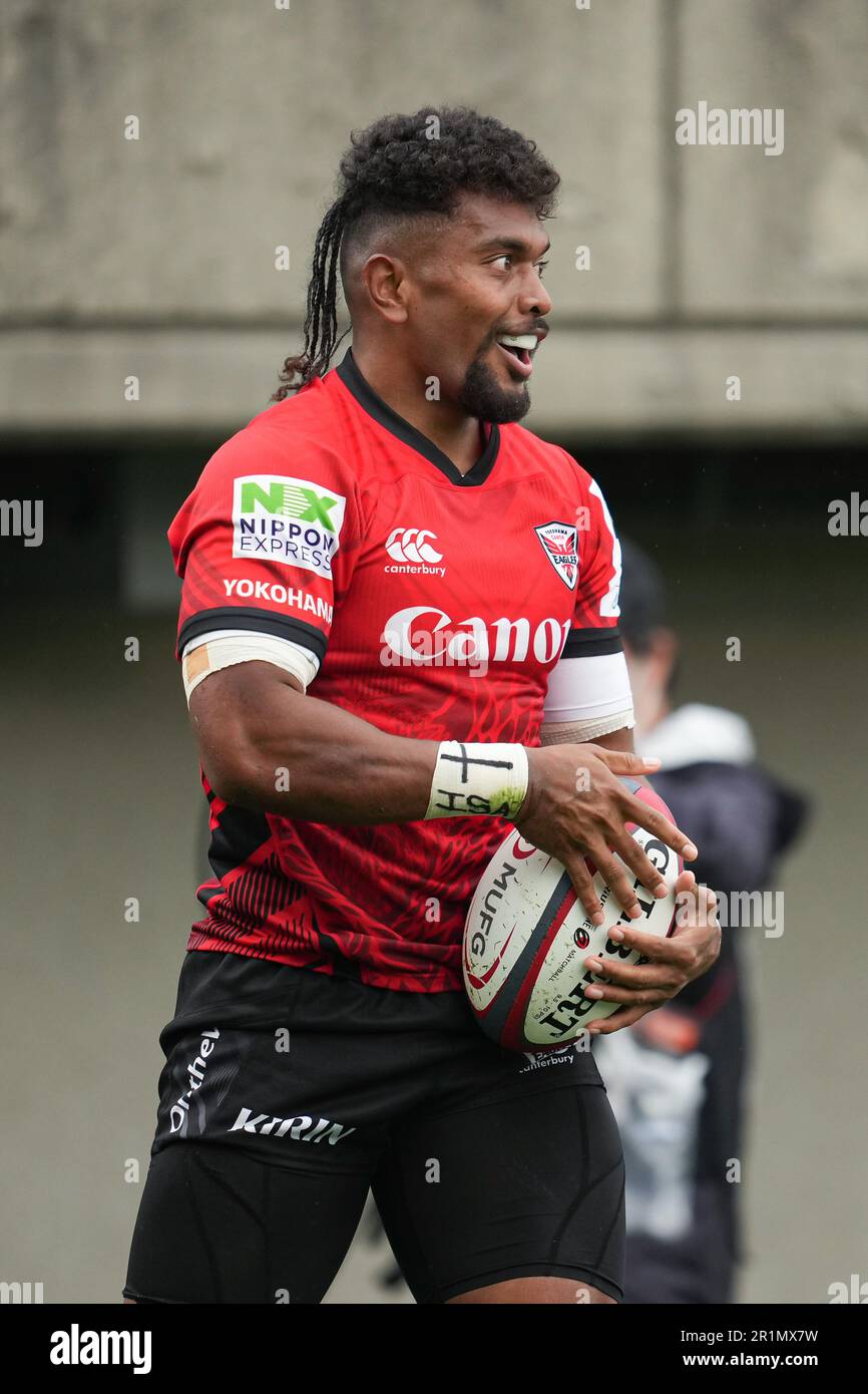 Tokyo, Japan. 13th May, 2023. Burua Inoke (Eagles) Rugby : 2022-23 ...