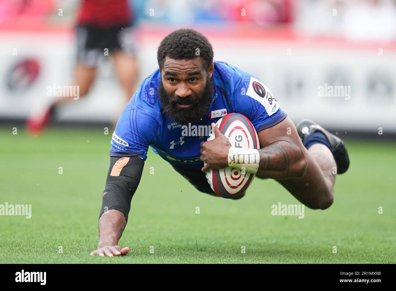 Tokyo, Japan. 13th May, 2023. Marika Koroibete (Wild Knights) Rugby ...