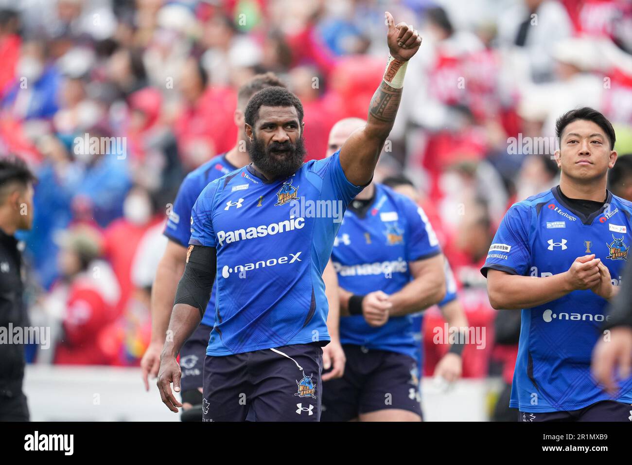 Tokyo, Japan. 13th May, 2023. Marika Koroibete (Wild Knights) Rugby ...