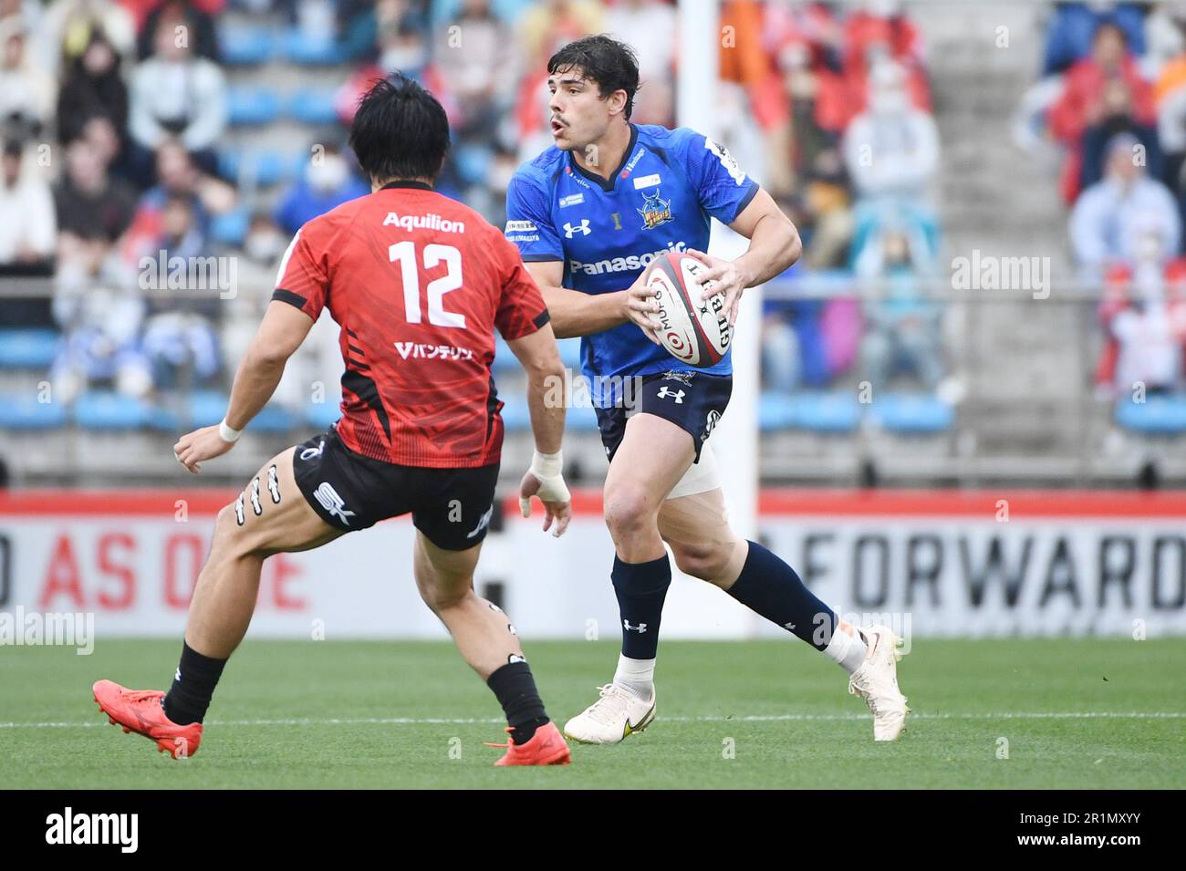 Tokyo, Japan. 13th May, 2023. Dylan Riley (Wild Knights) Rugby : Japan ...