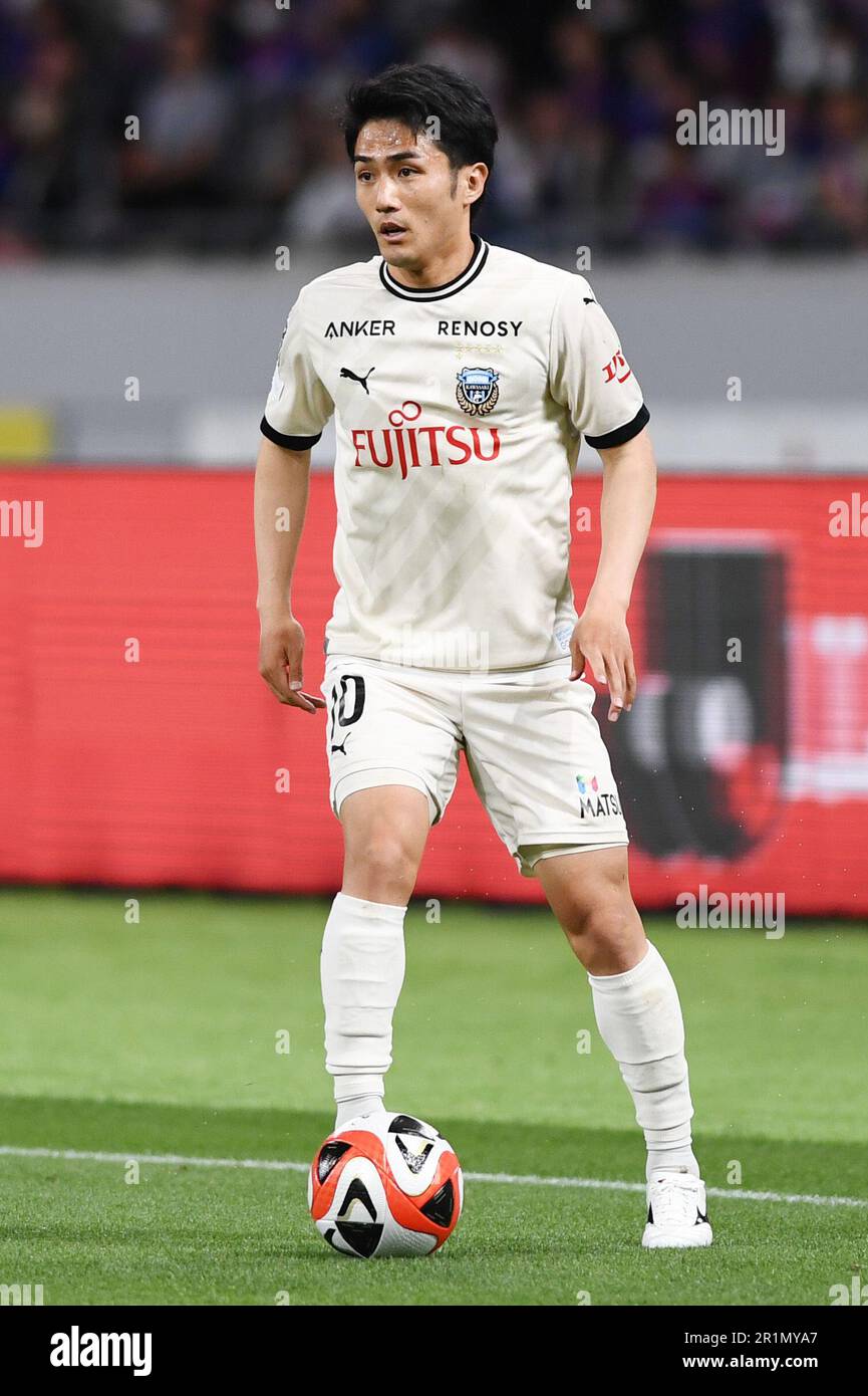 National Stadium, Tokyo, Japan. 12th May, 2023. Ryota Oshima (Frontale ...