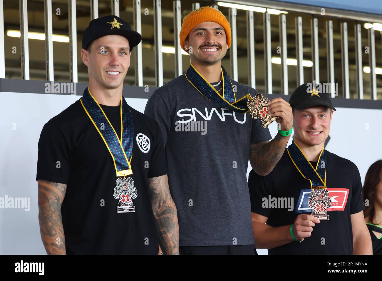 ZOZO Marine Stadium, Chiba, Japan. 13th May, 2023. (L to R) Logan ...