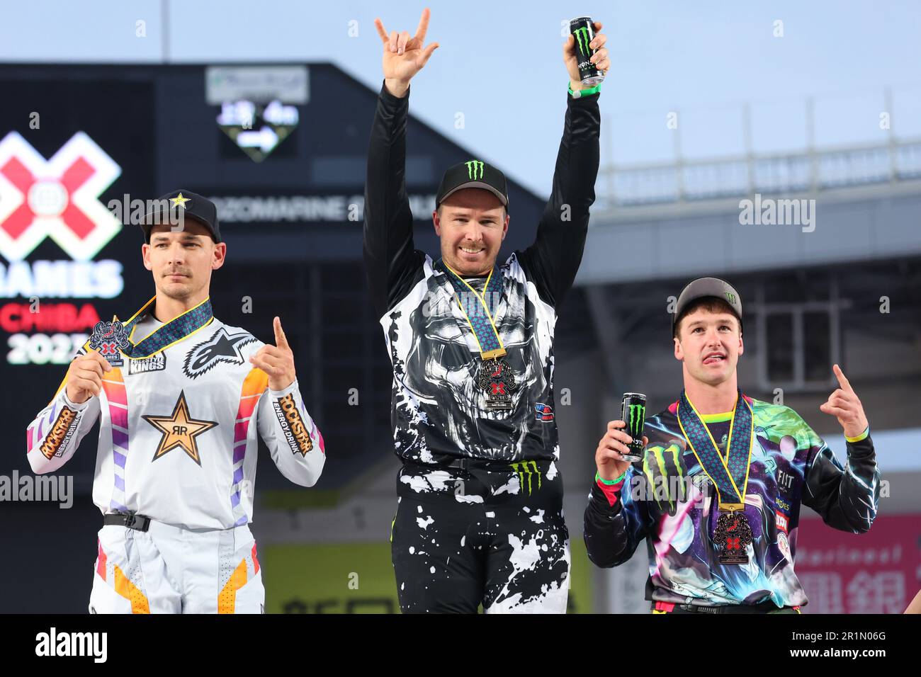 ZOZO Marine Stadium, Chiba, Japan. 14th May, 2023. (L to R) Rob ...