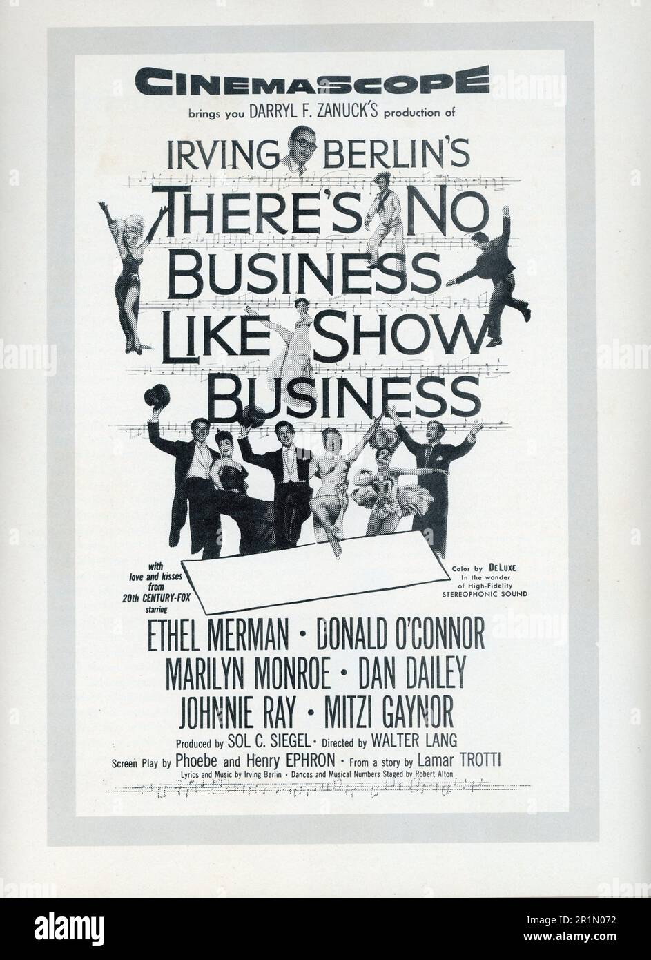 Marilyn monroe donald oconnor mitzi hi-res stock photography and images ...