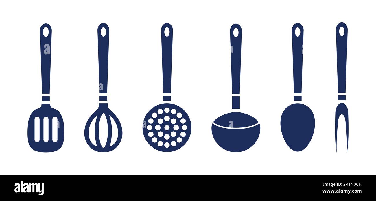 Kitchen utensile vector vectors hi-res stock photography and images - Alamy