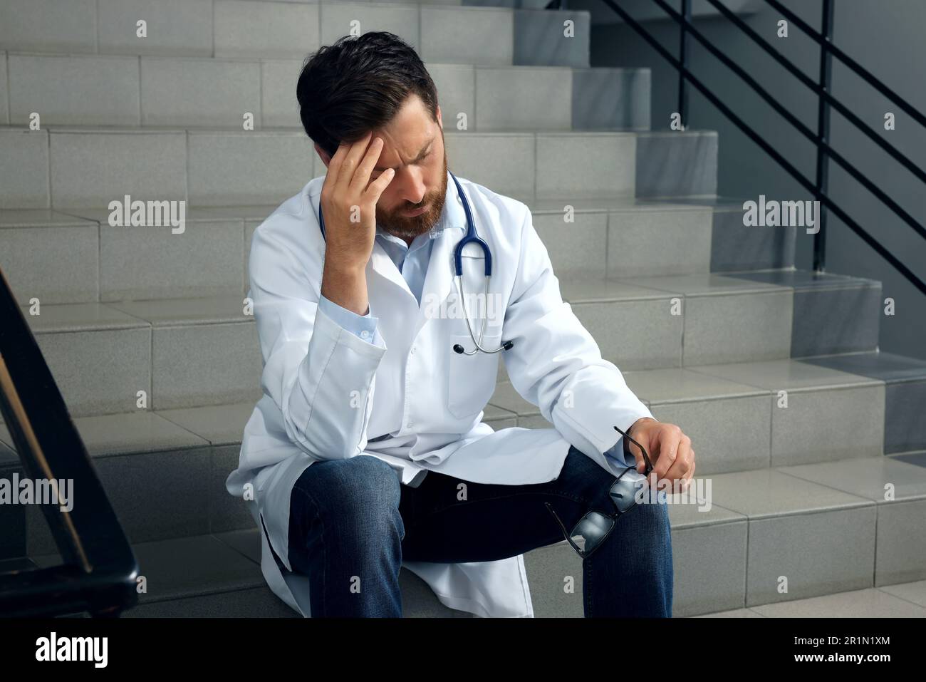 General practitioner tired hi-res stock photography and images - Alamy