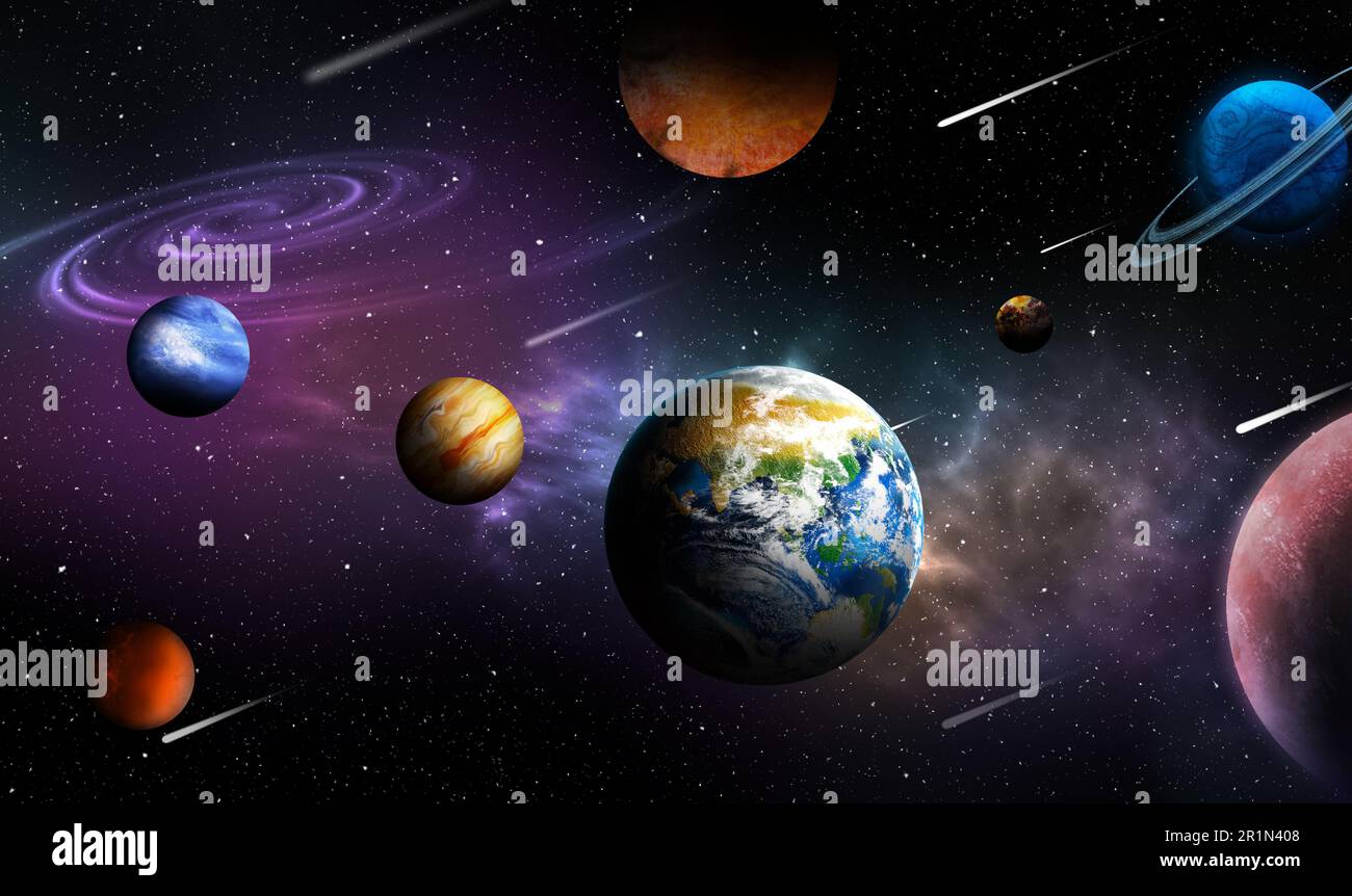 Comets And Planets Real Life