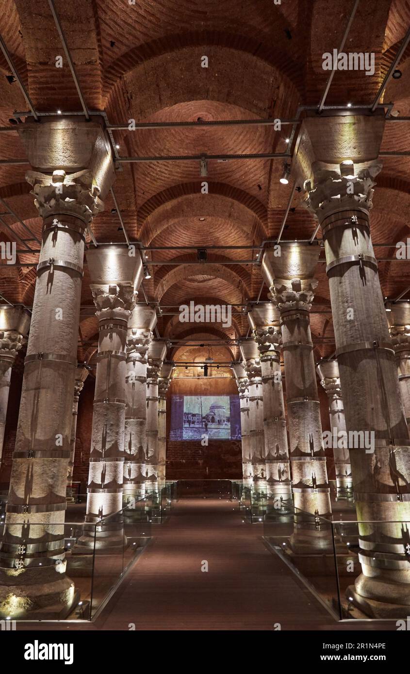 The Overlooked Theodosius Cistern in Istanbul Stock Photo - Alamy