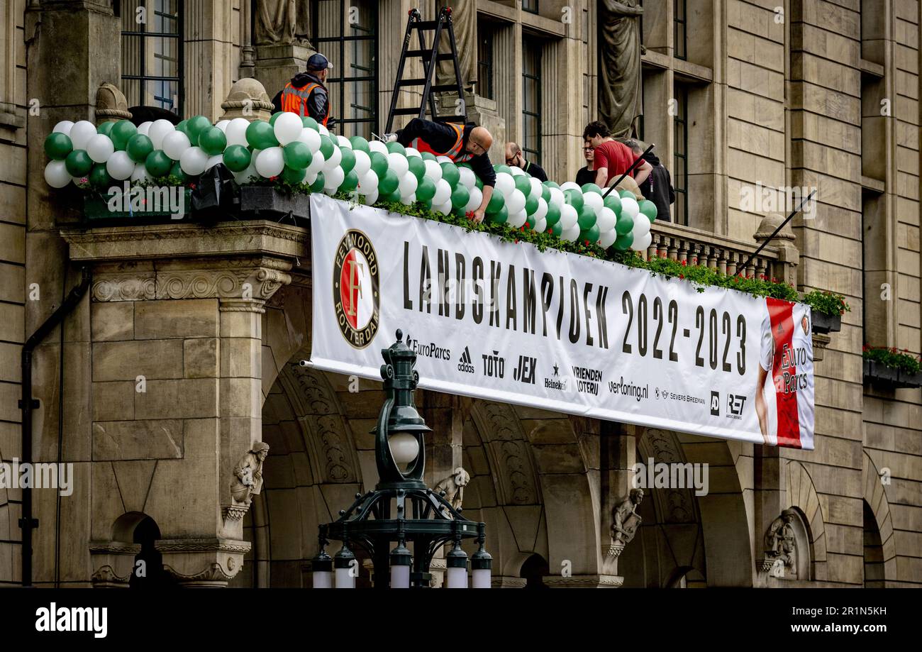 ROTTERDAM - The final preparations are being made for the honoring of ...