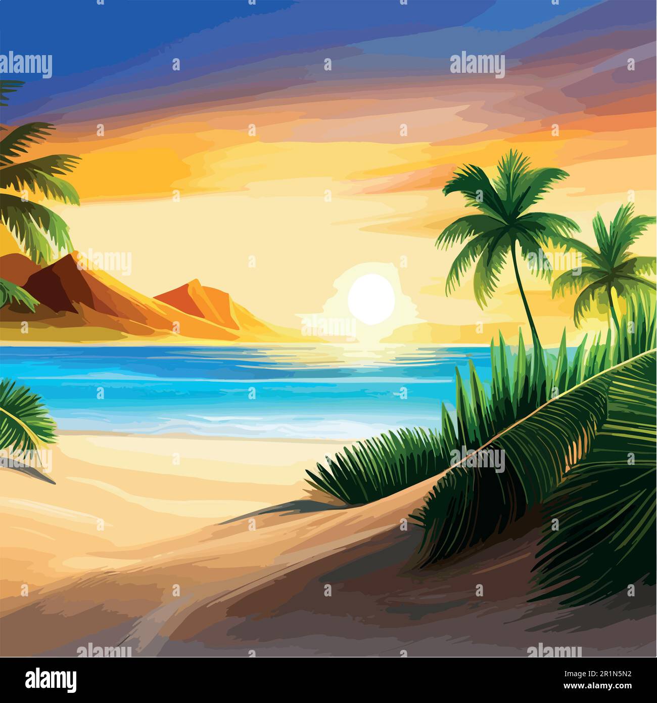 Dune shadow Stock Vector Images - Alamy
