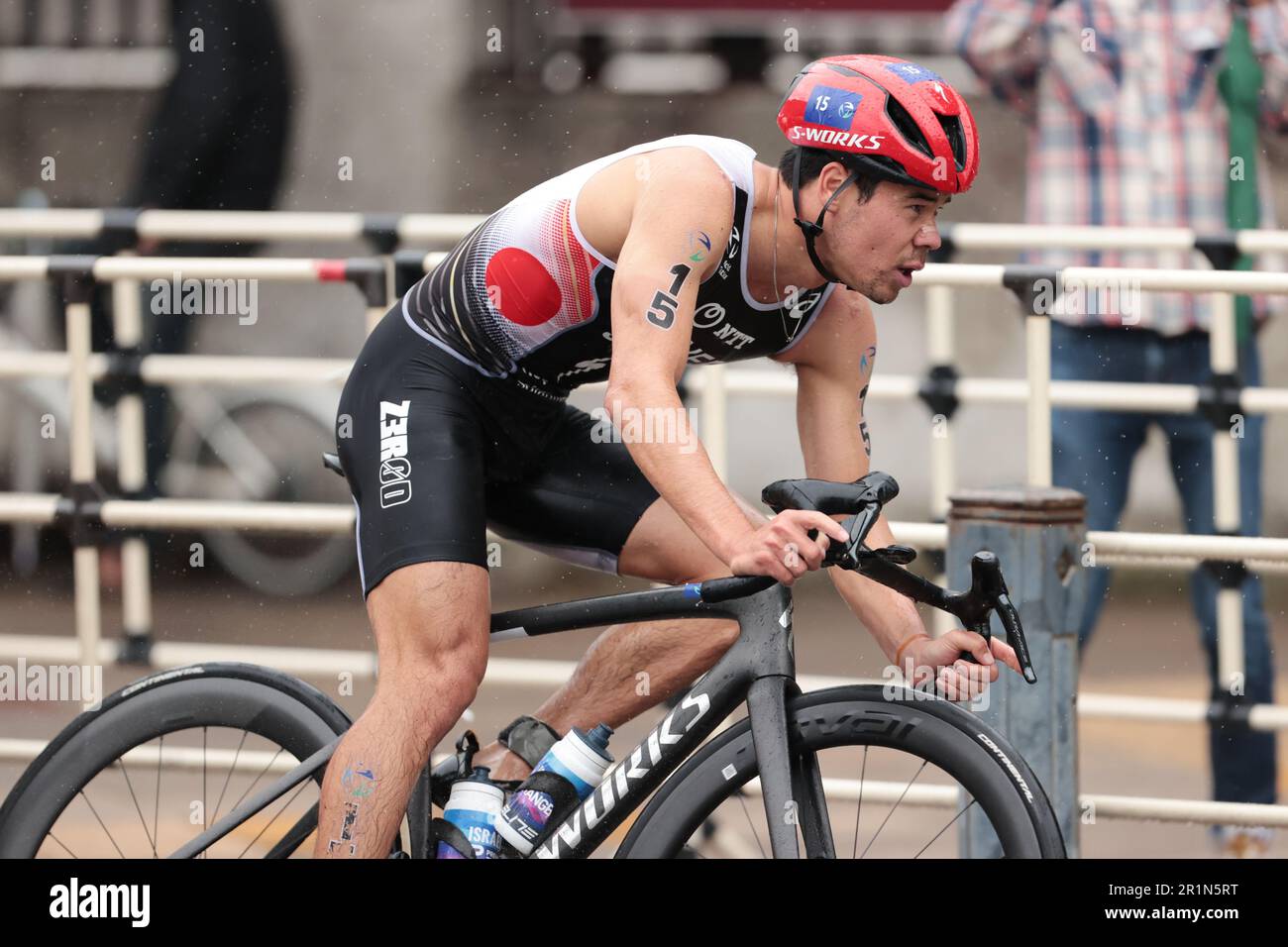 Yokohama, Kanagawa, Japan. 13th May, 2023. Kenji Nener (JPN) Triathlon ...